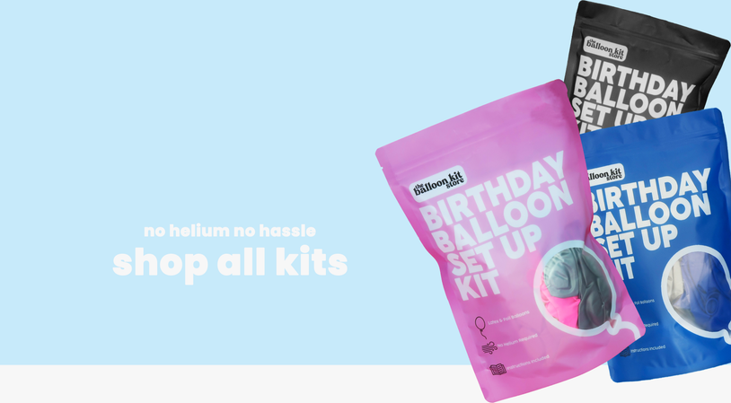 Blue Birthday Balloon Set Up Kit – TheBalloonKitStore